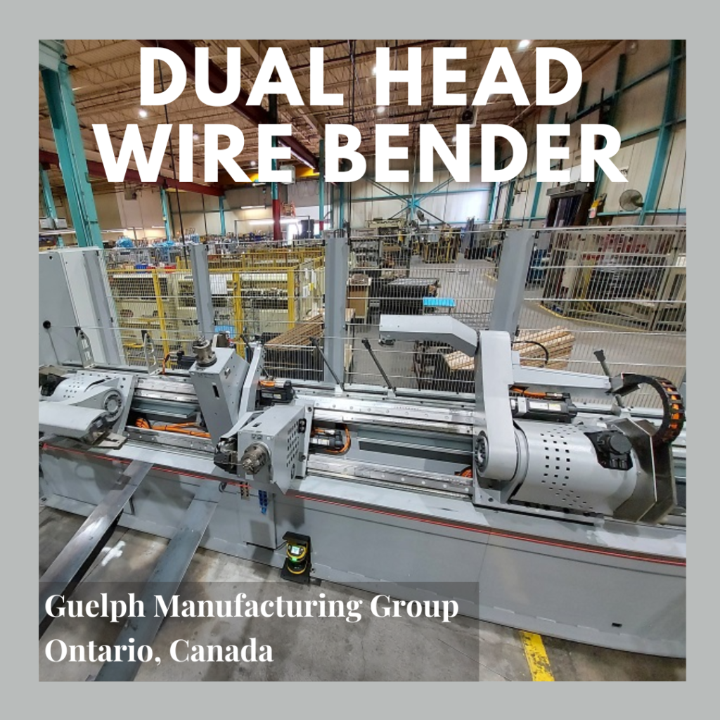 Dual Head Wire Bender - Guelph ManufacturingGuelph Manufacturing